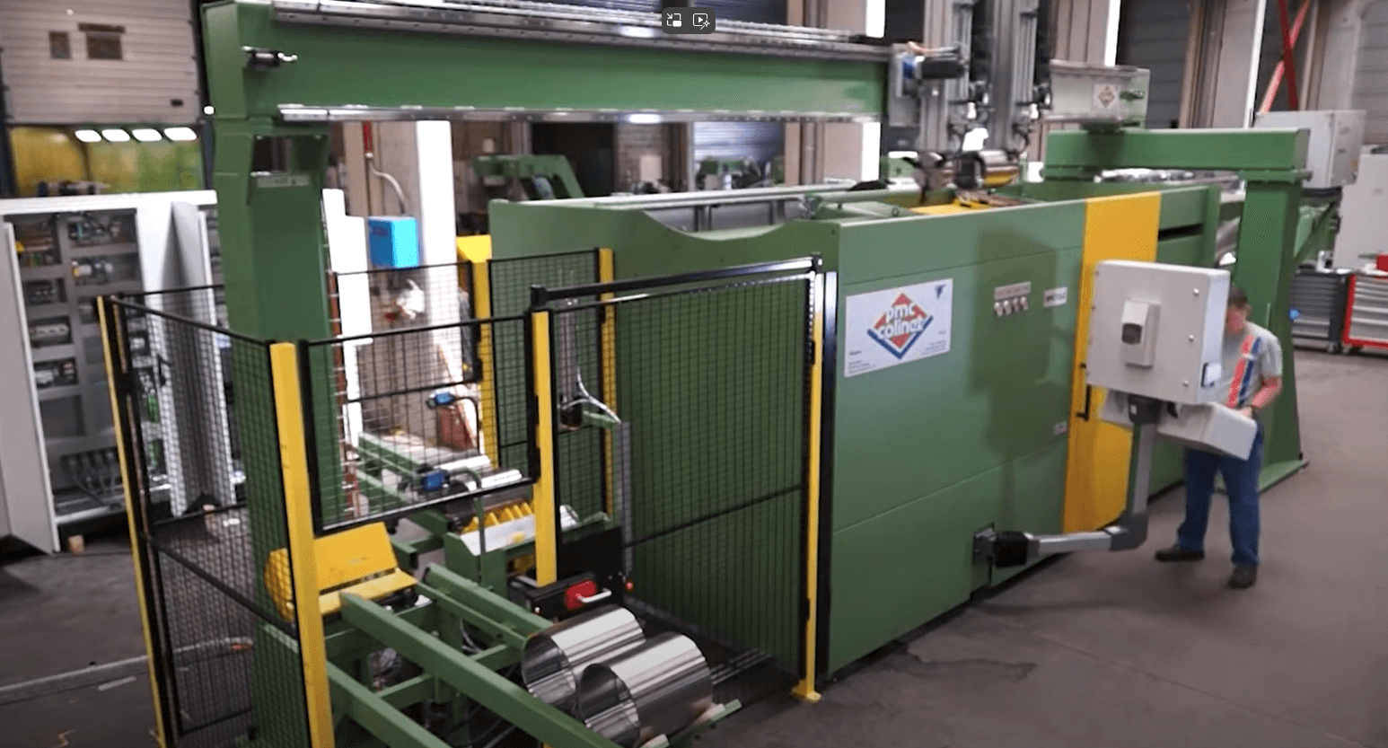 Rotating Product Coupling Threading Machines | PMC-Colinet™