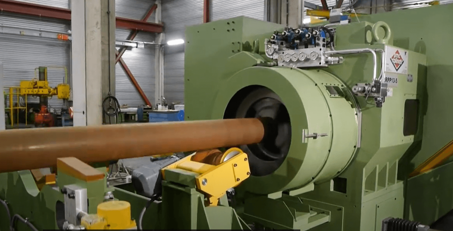 Rotating Product Pipe Threading Machines | PMC-Colinet™