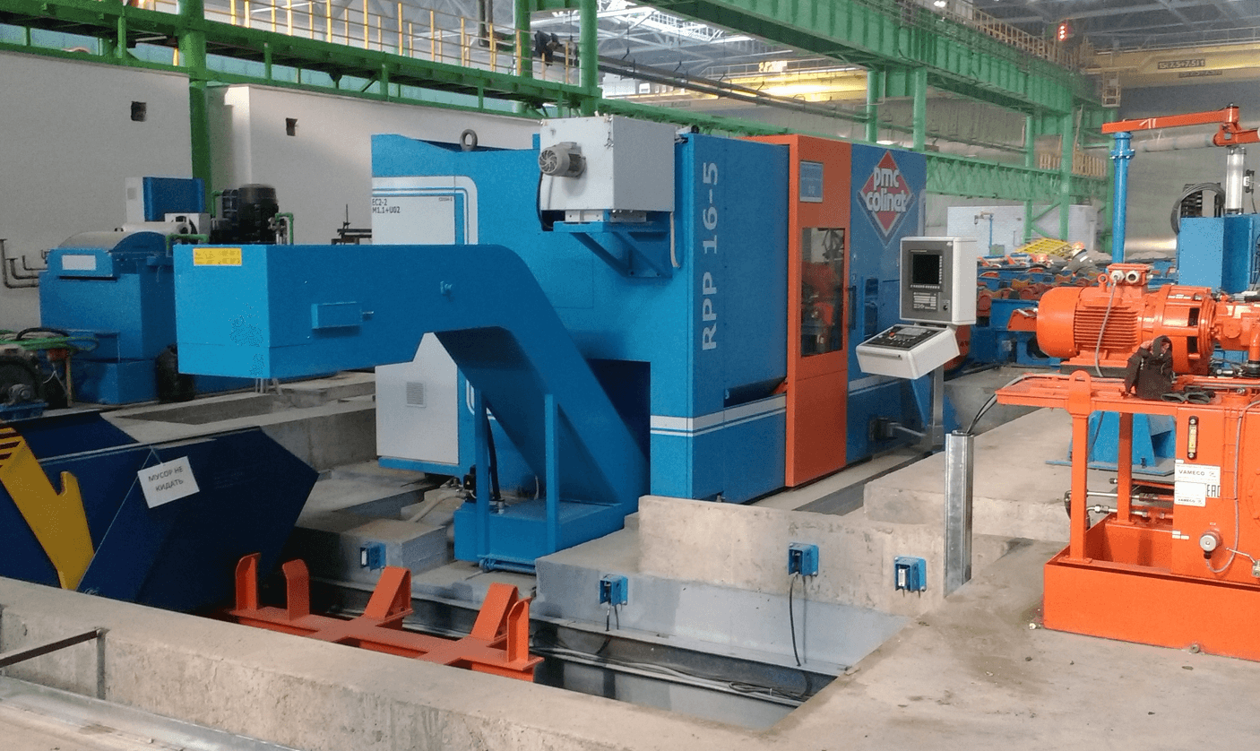 Rotating Product Pipe Threading Machines | PMC-Colinet™